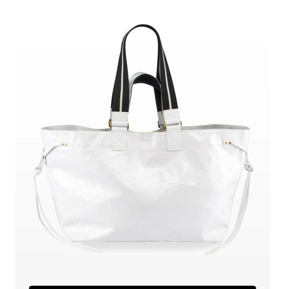 Isabel Marant | Bags | Isabel Marant Wardy Bag White Distressed Leather ...